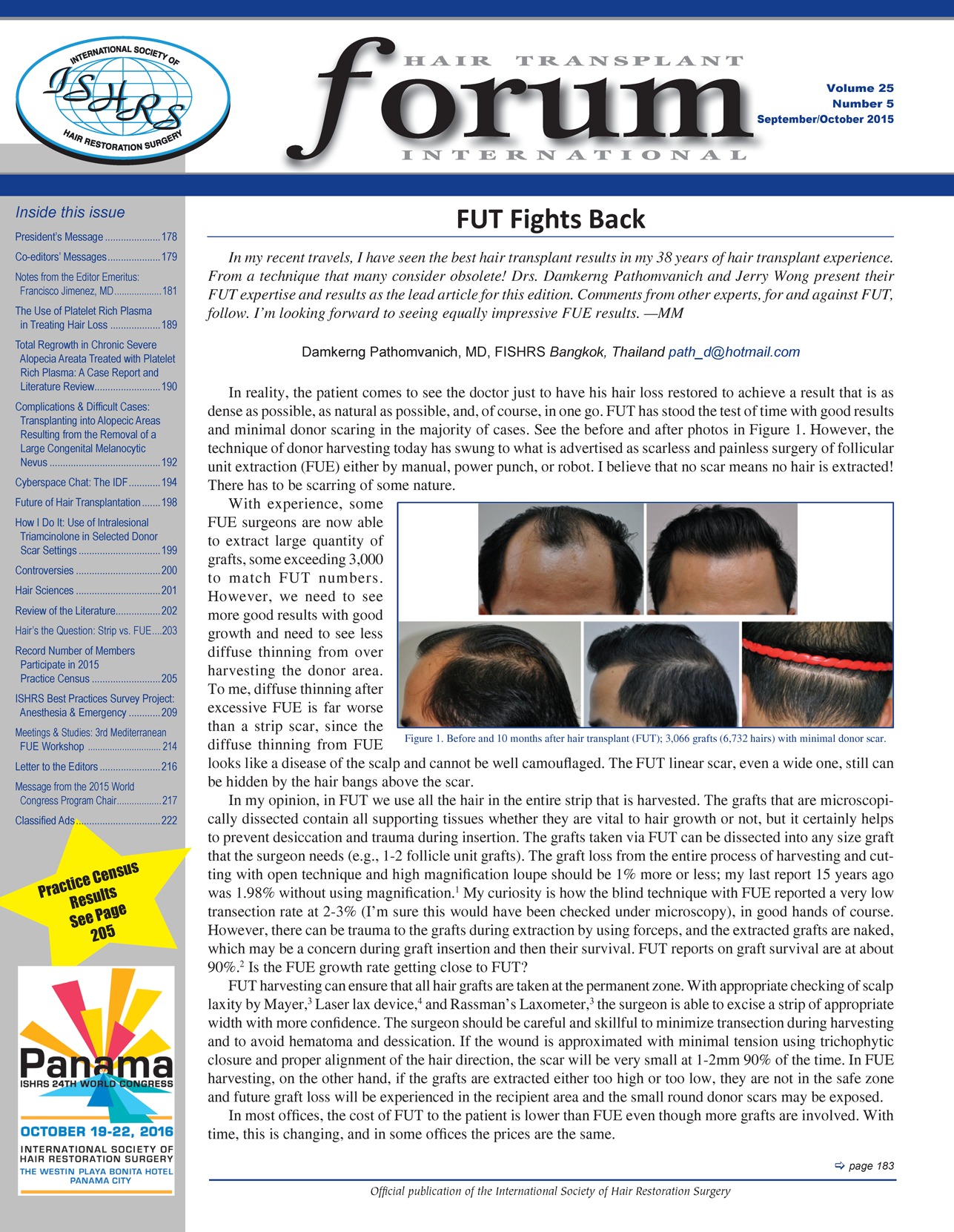 In Fond Memory of Dr. Marla Rosenberg | Hair Transplant Forum International